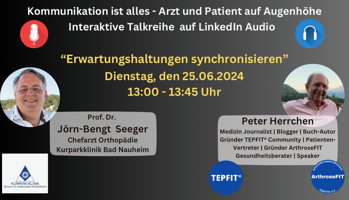 Kommunikation zwischen Arzt und Patient auf Augenhöhe - TEPFIT - Fit ...